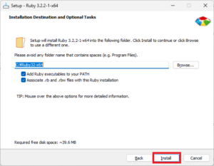 【Ruby】インストールするやり方を解説します（Windows11向け） | たいらのエンジニアノート