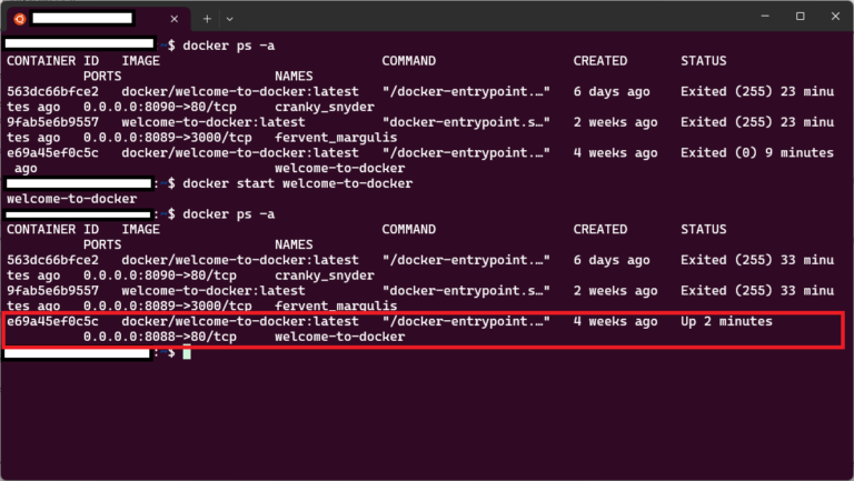 【Docker】コンテナを起動できるdocker startコマンドを解説します | たいらのエンジニアノート