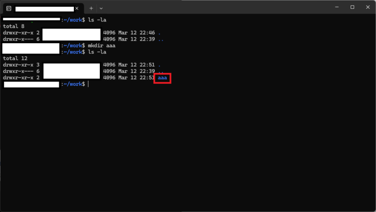 【Linux】ディレクトリを新規作成できるmkdirコマンドを解説します | たいらのエンジニアノート