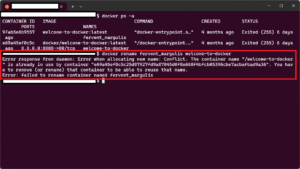 【Docker】コンテナ名を変更できるdocker renameコマンドを解説します | たいらのエンジニアノート